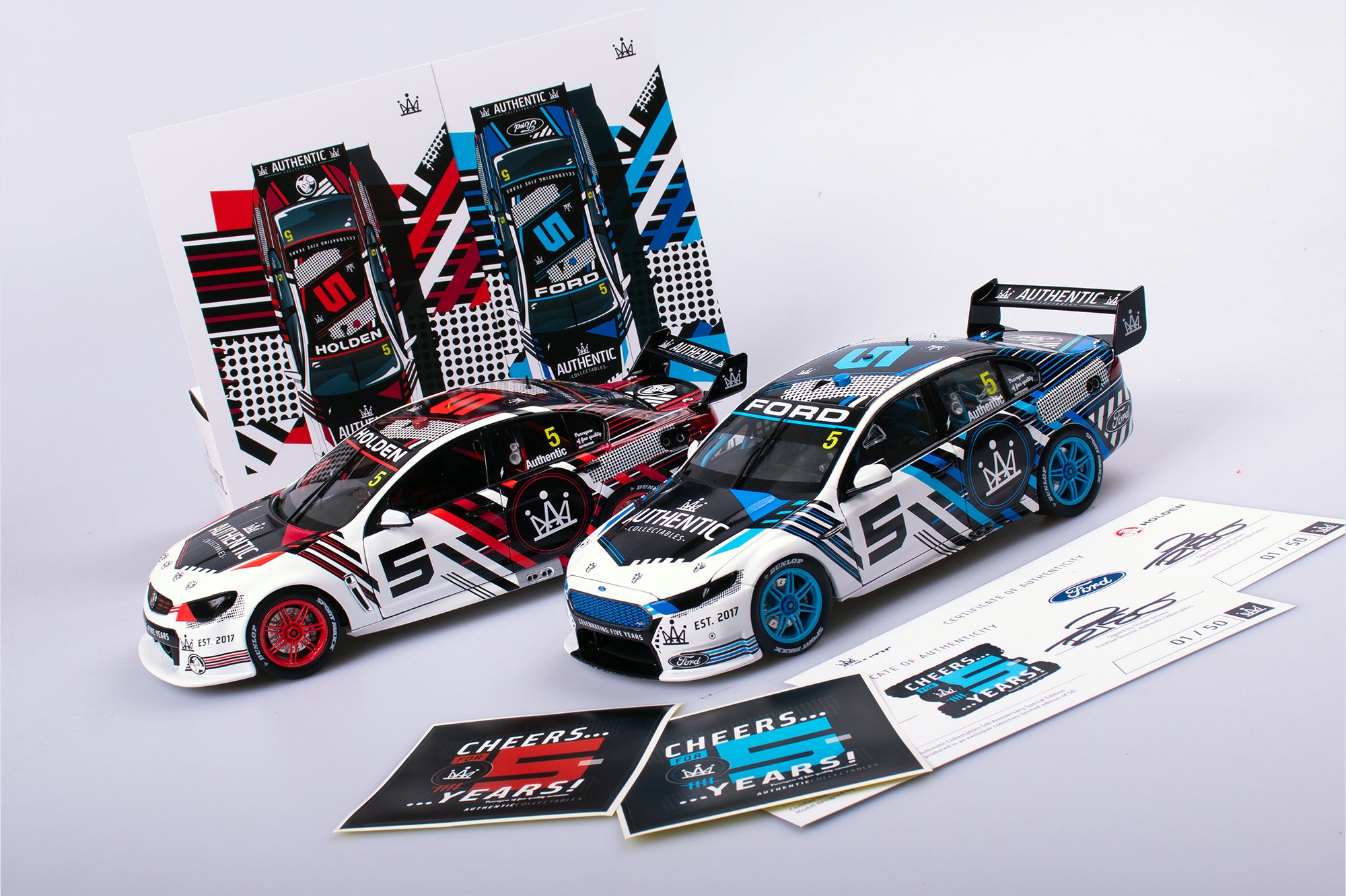 Authentic Collectables Special Limited Edition 5th Anniversary Models