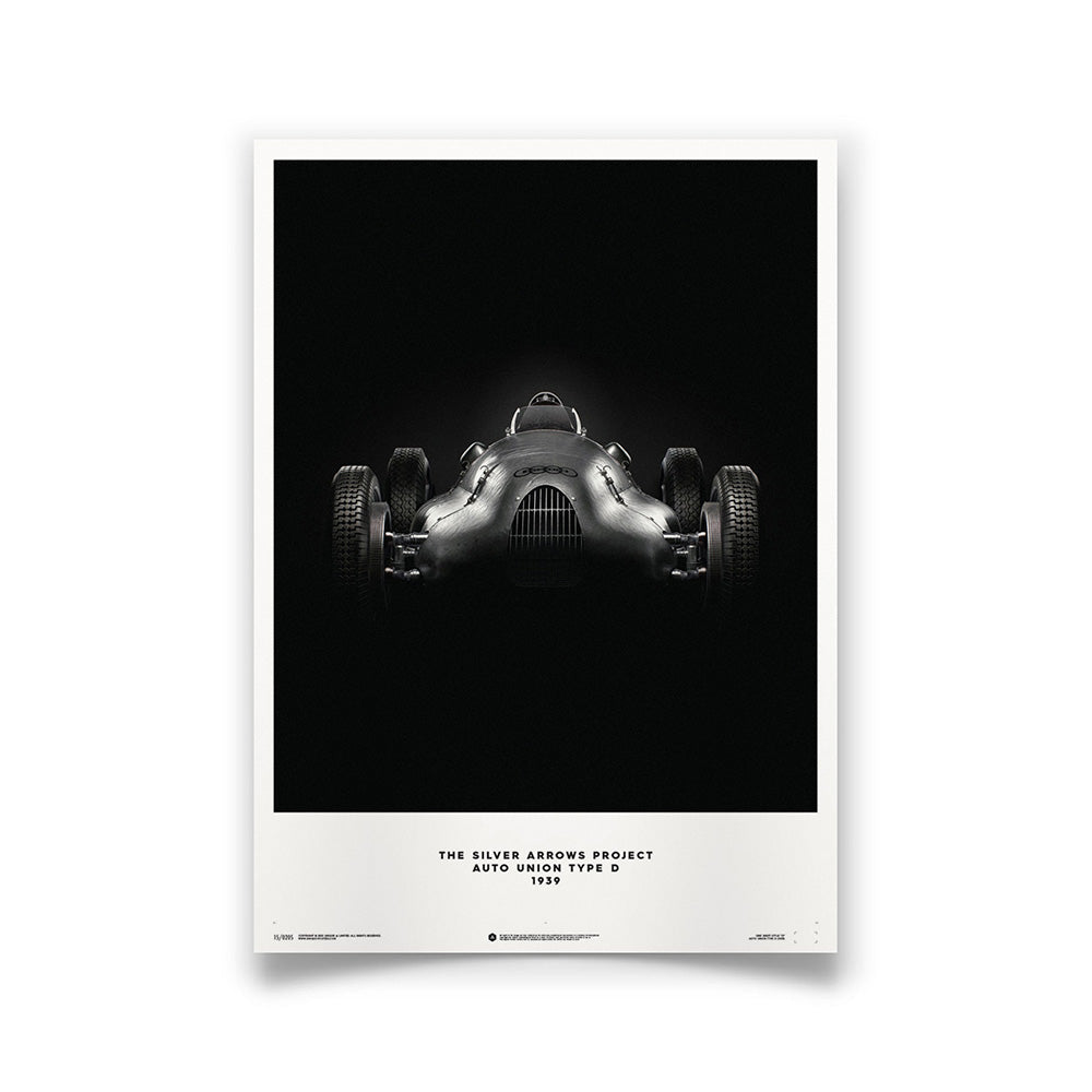 Silver Arrows Auto Union Type D Print – Authentic Collectables